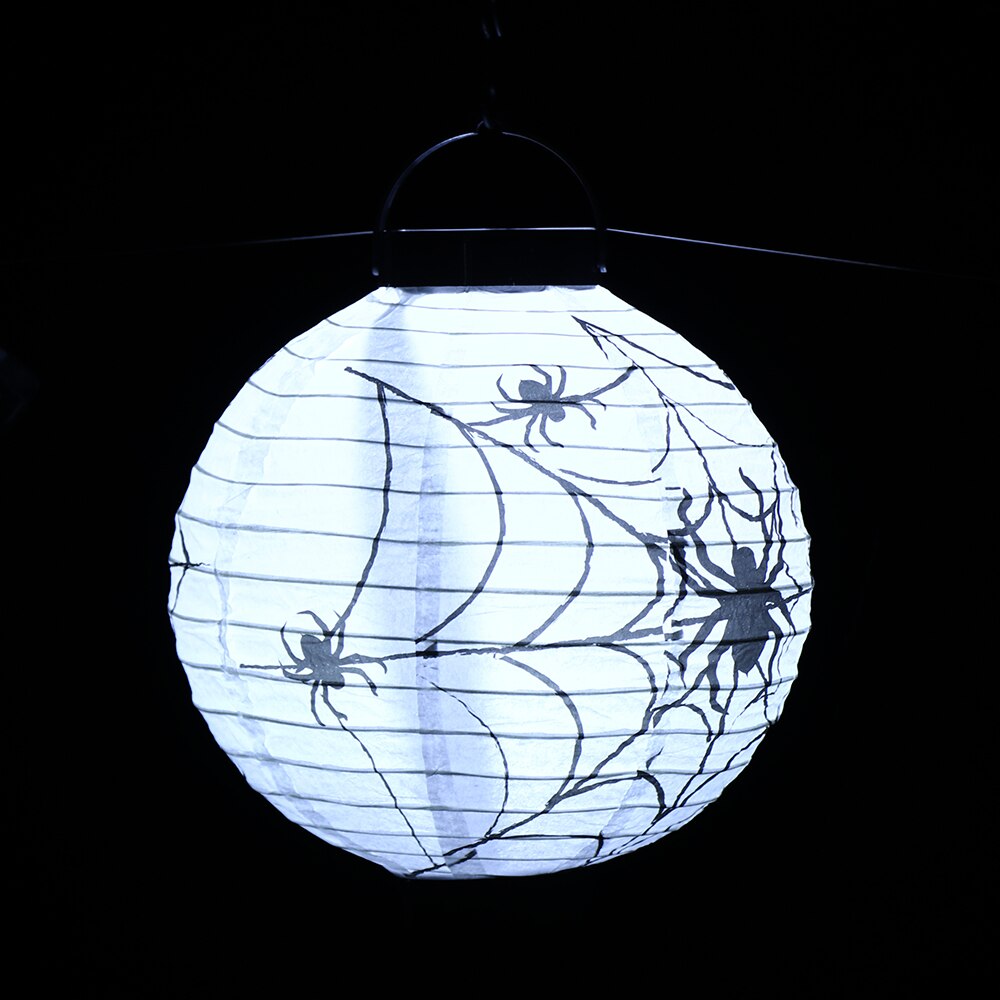 LED Halloween Paper Pumpkin Hanging Lantern DIY Pa... – Grandado