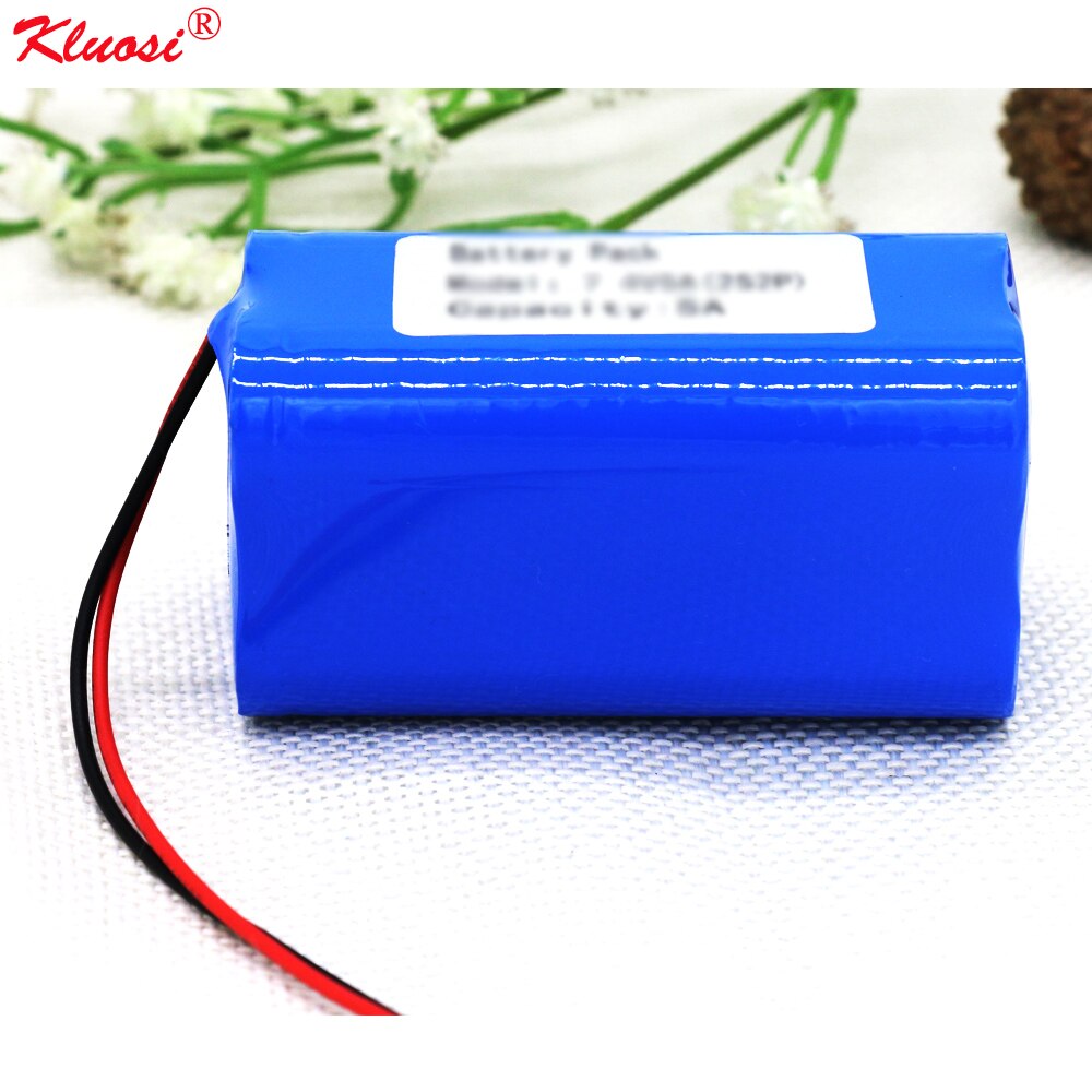 KLUOSI 8.4V Lithium Battery Pack 2S2P 7.4V/8.4V 6.... – Grandado