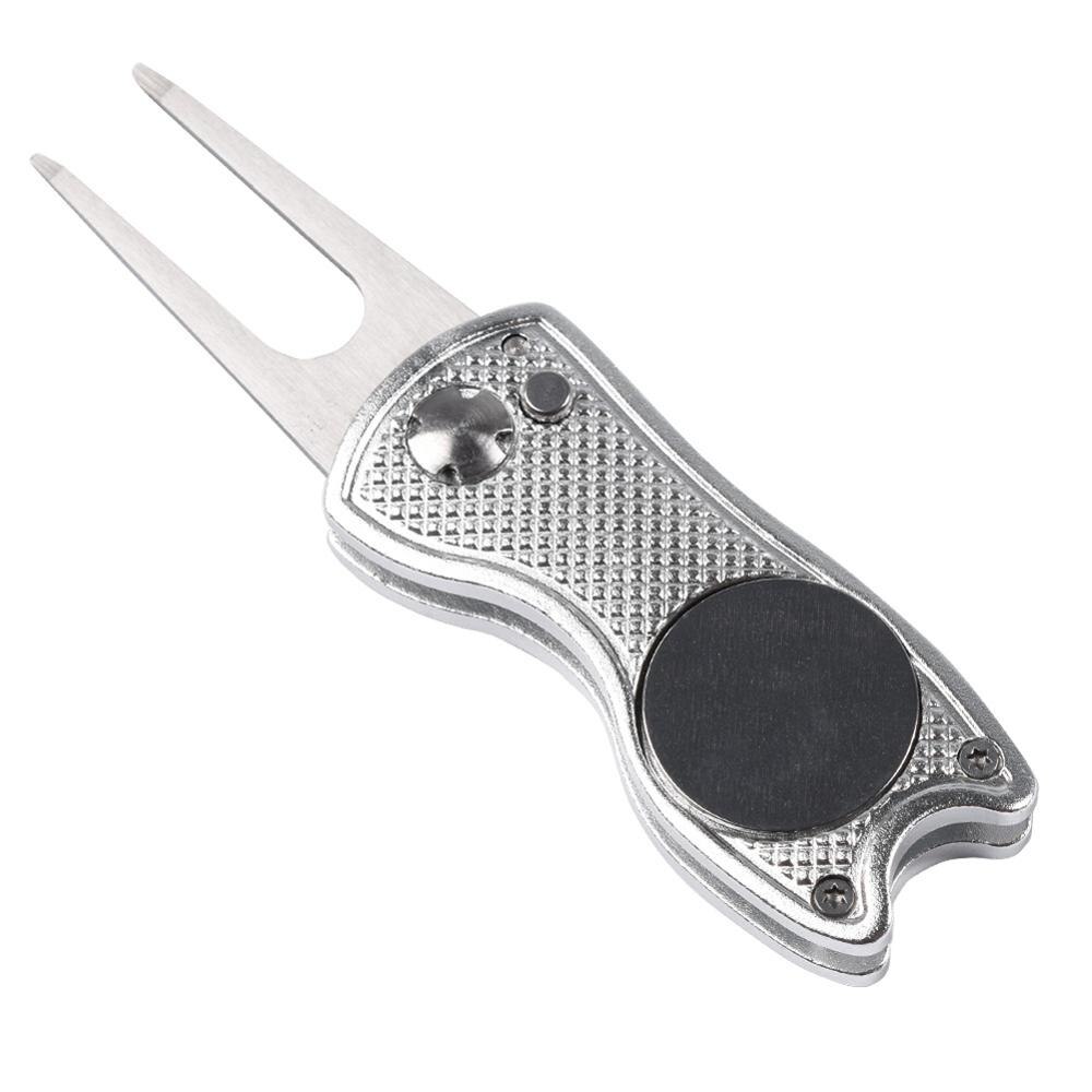 Opvouwbare Golf Pitchfork Met Golfbal Tool Metalen... – Grandado