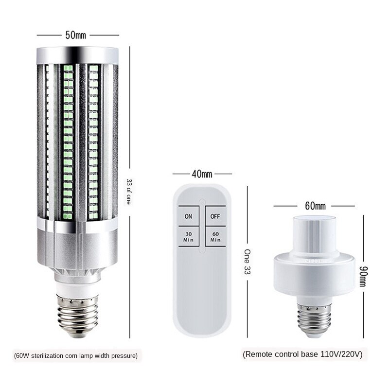 Led Germicidal Corn Lamp Uv Ultraviolet Disinfecti... – Vicedeal