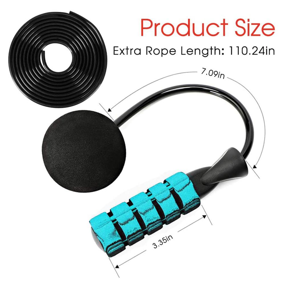 Weighted Ropeless Jump Rope Crossfit Speed Rope Ad... – Vicedeal