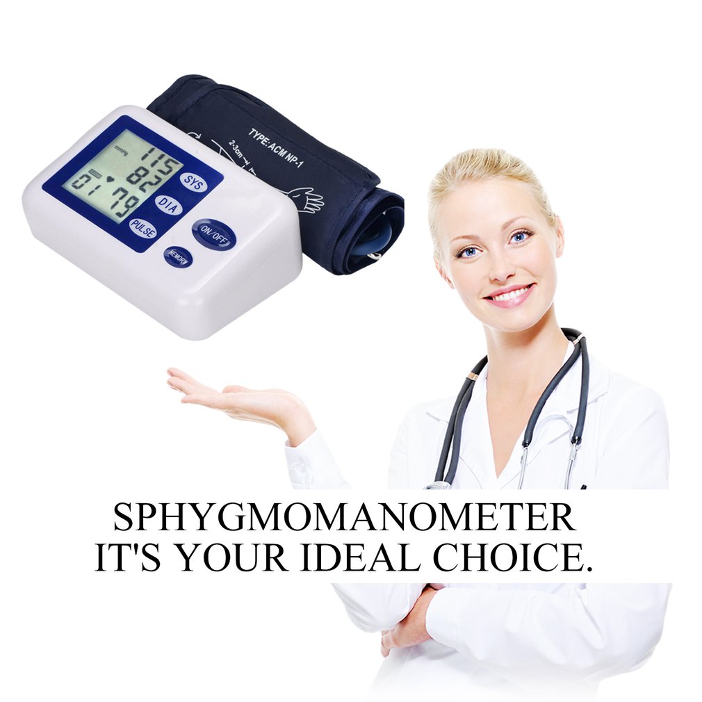 EA-200 Arm Electronic Sphygmomanometer Home Blood ... – Grandado