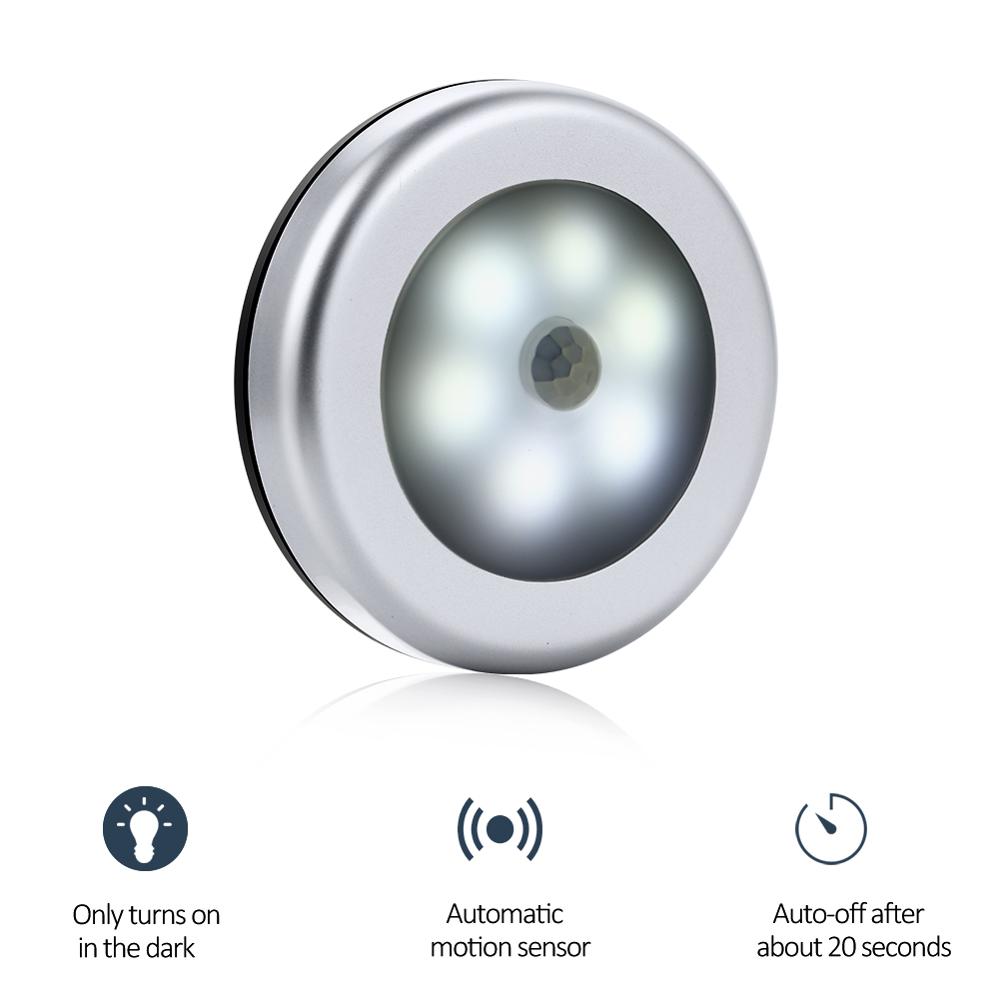 2 Colors LED Sensor Night Light Dual Induction PIR... – Grandado