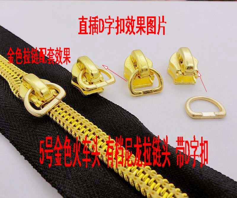 5pcs 5# nylon zipper sliders for zipper repair gol... – Vicedeal