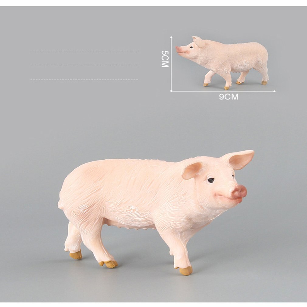 Large Pig Model cute Toys Girls Boys Birthday Pare... – Grandado