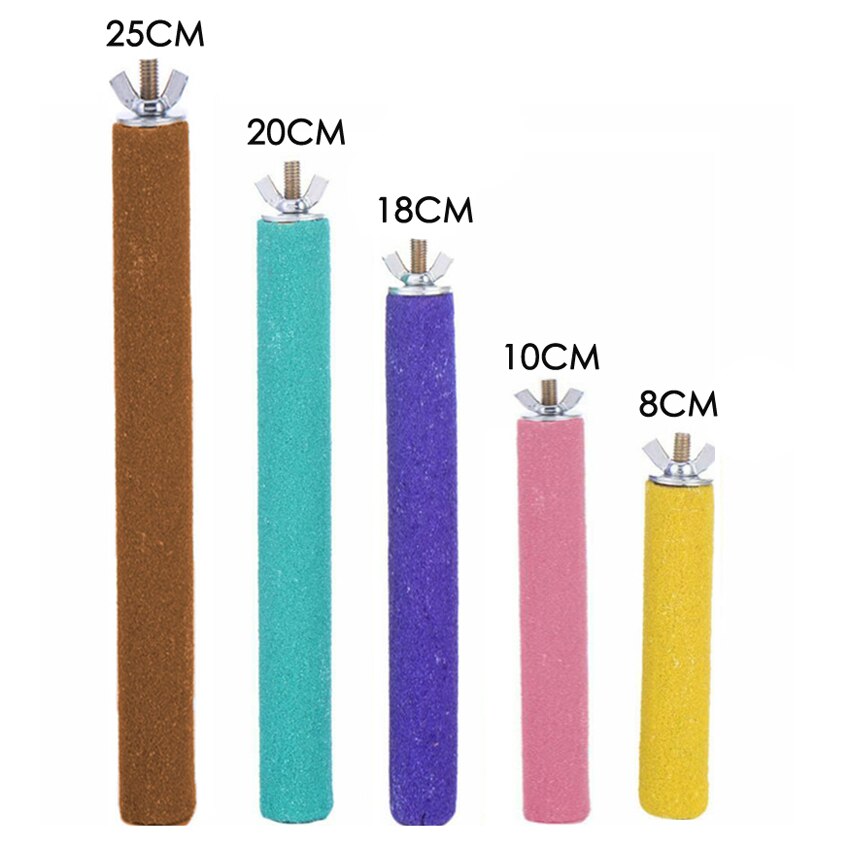 Bird Cage Parrot Perches Stand Paw Grinding Statio... – Vicedeal