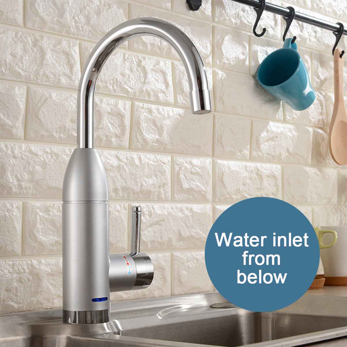 Electric Faucet Instant Water Heater Tap Faucet He... – Grandado