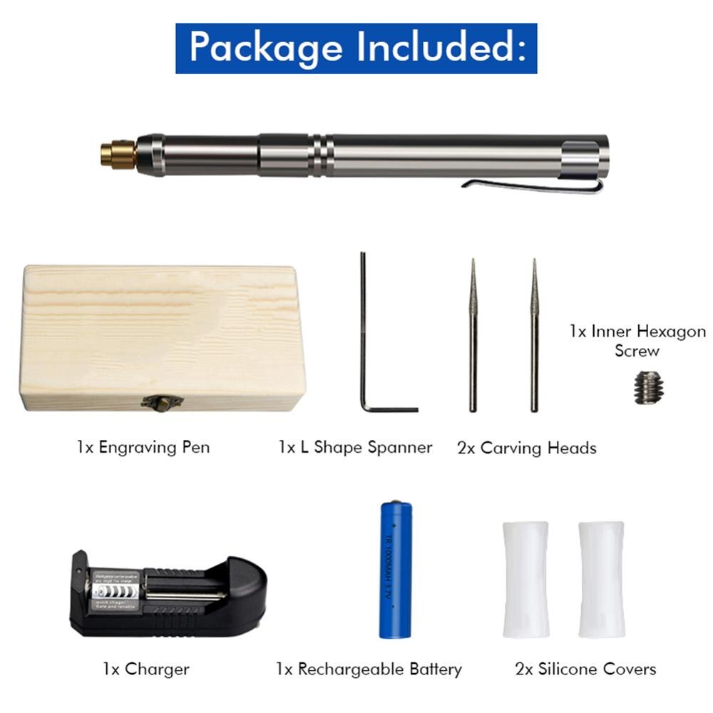 DIY Cordless Mini Electric Engraving Pen Carve Too... – Vicedeal