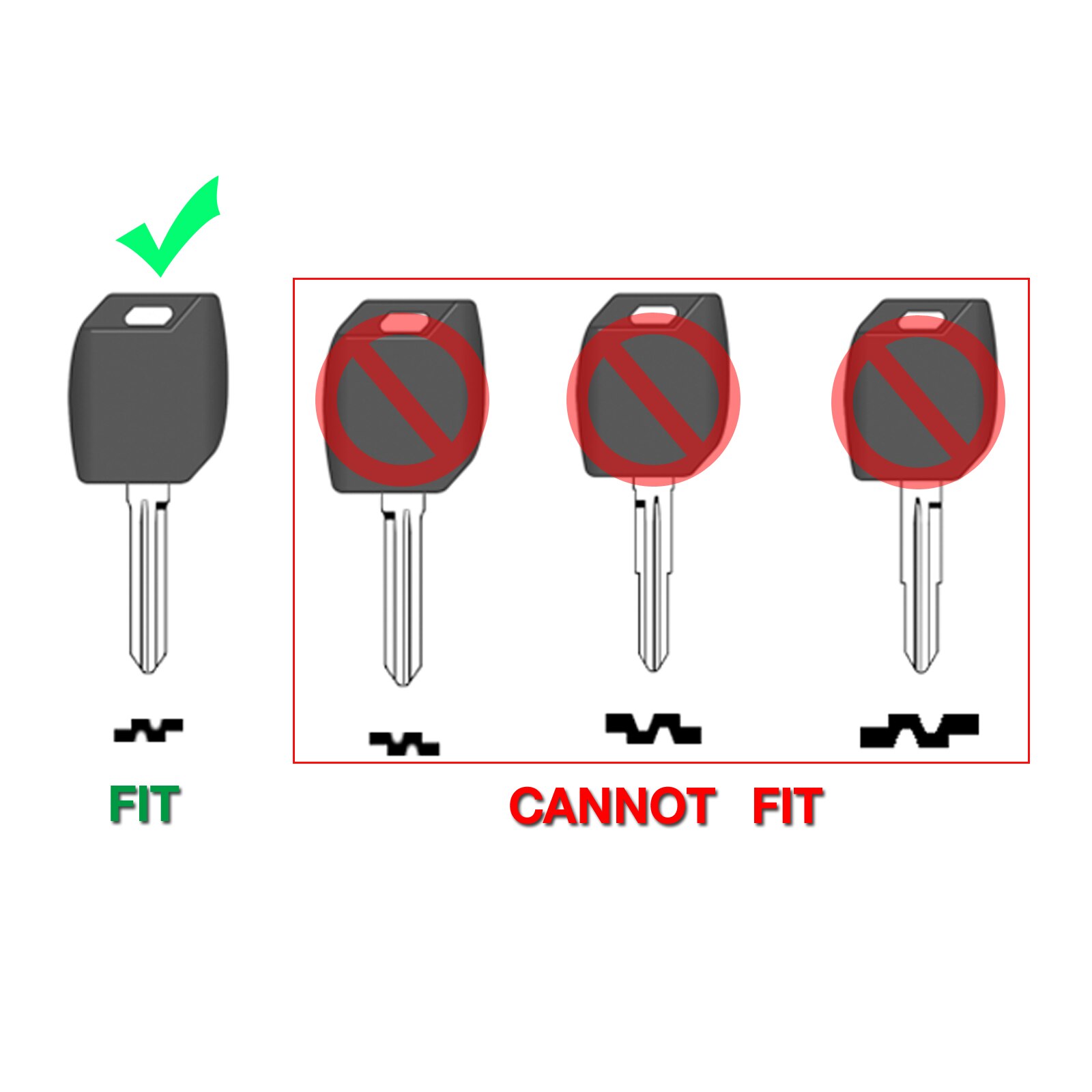 Kutery 10pcs 3Buttons Modified Flip Car Key Shell ... – Grandado