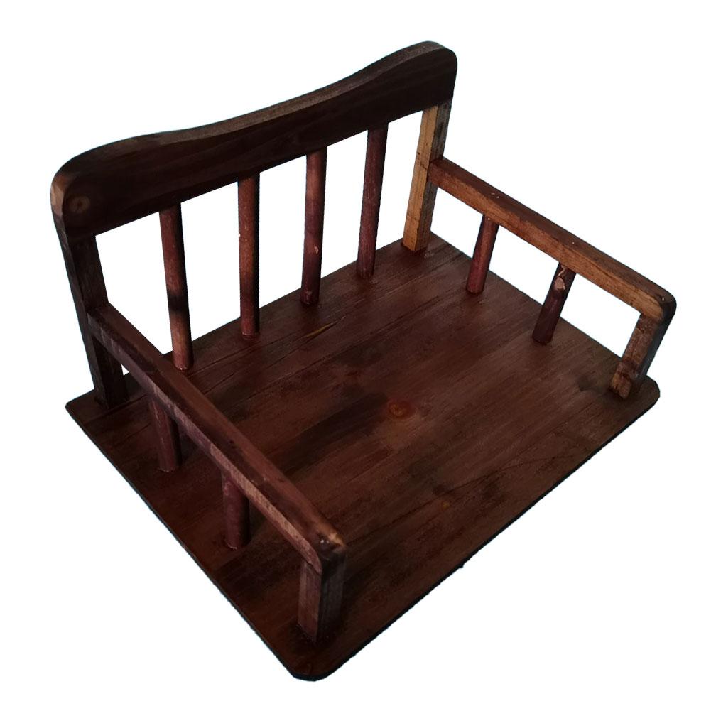 Newborn Small Wooden Bed Photography Props Cot Bab... – Vicedeal