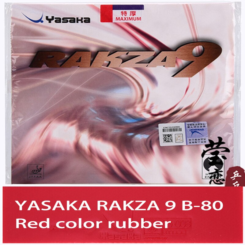 Original Yasaka RAKZA 9 RK9 B-80 table tennis rubb... – Vicedeal