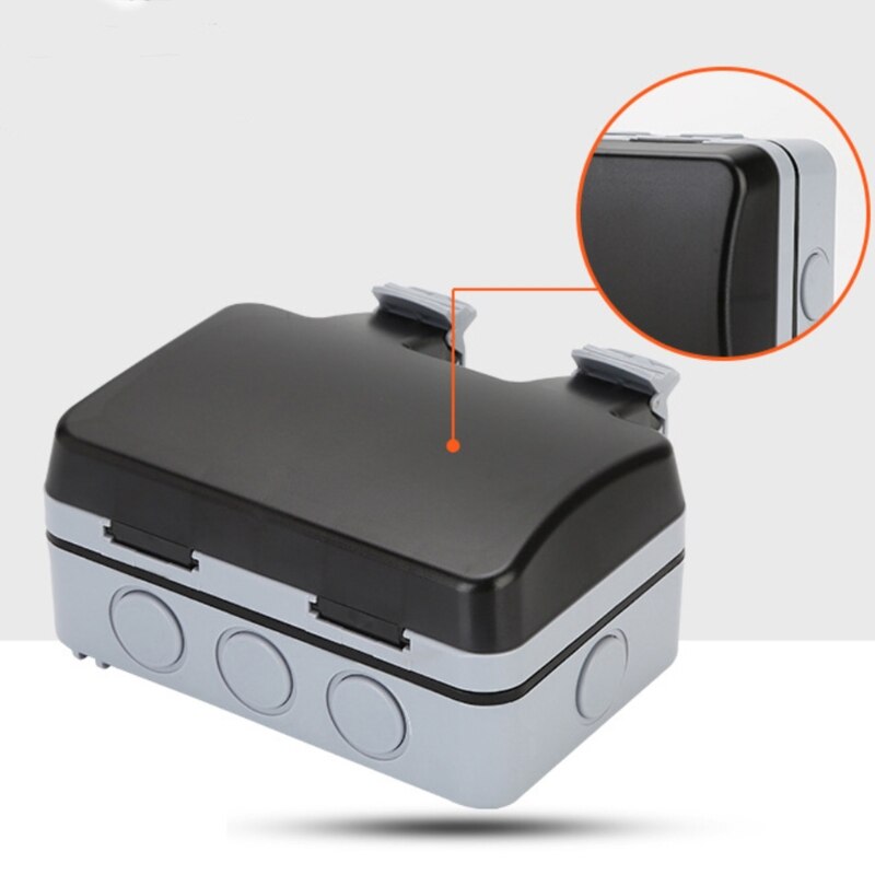 UK/EU Plug Electrical Wall Socket Outdoor Waterpro... – Grandado