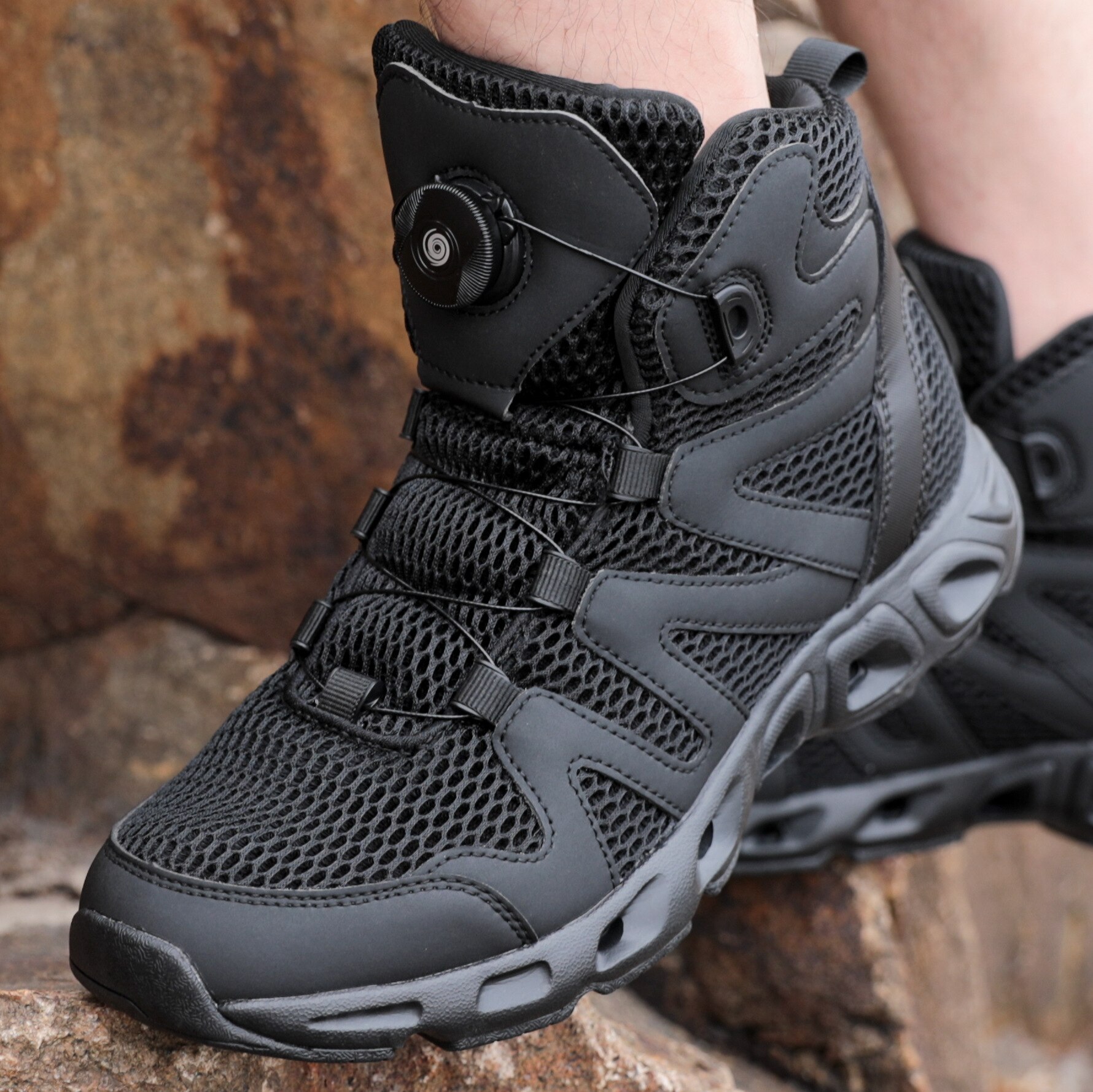 Outdoor Men's Mesh Cross-Country Boots Breathable ... – Grandado