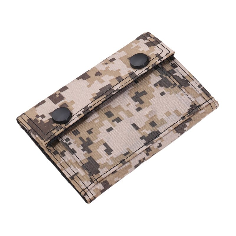 Mannen Canvas Clutch Wallet ID Bifold Camouflage C... – Grandado