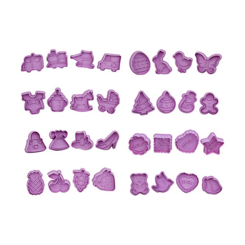 12 Stijl Cartoon Cookie Cutter 3d Cartoon Cookie S... – Grandado