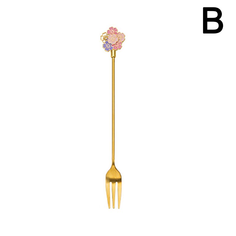 Japanese Sakura Coffee Spoon Cute Stainless Steel ... – Grandado