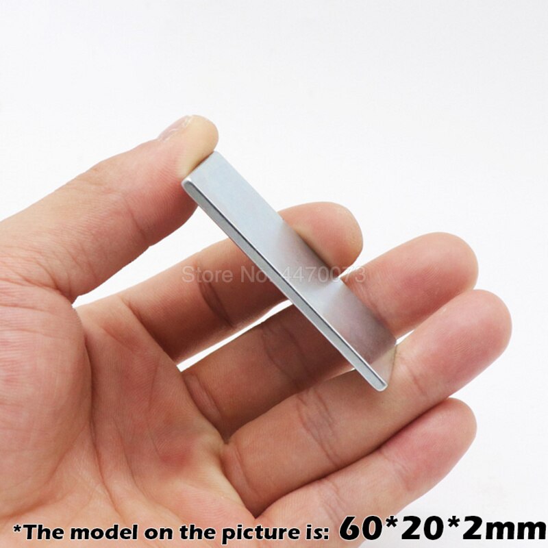 1Pcs 60mm N35 Super Strong Block Magnets For Craft... – Vicedeal