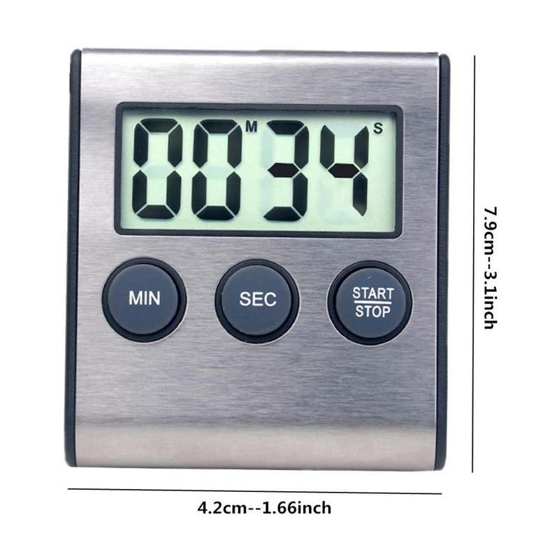 Kitchen Timer Digital Magnetic Digital Chronometer... – Grandado