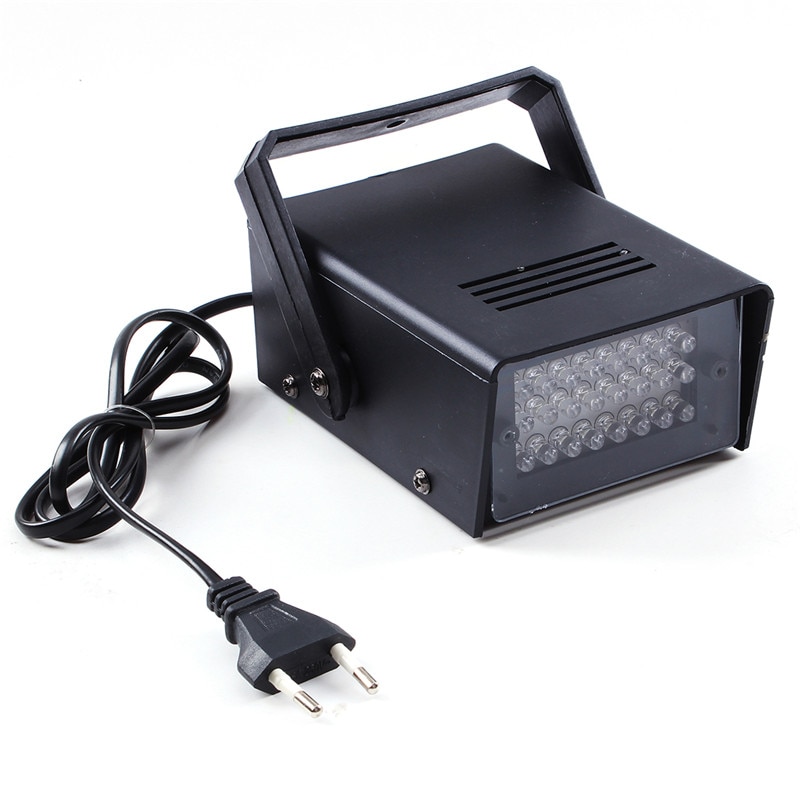 EU Plug 3W 24 LED Stage Lights Operated DJ Strobe ... – Grandado