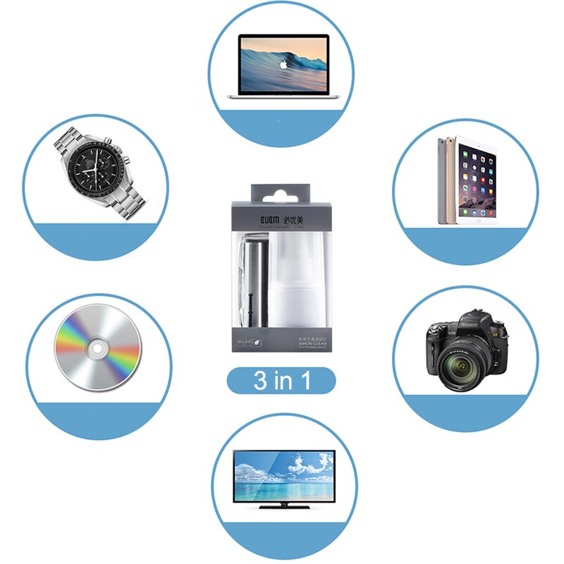 BUBM Multipurpose 3 In 1 Digital Cleaning Set Clea... – Grandado