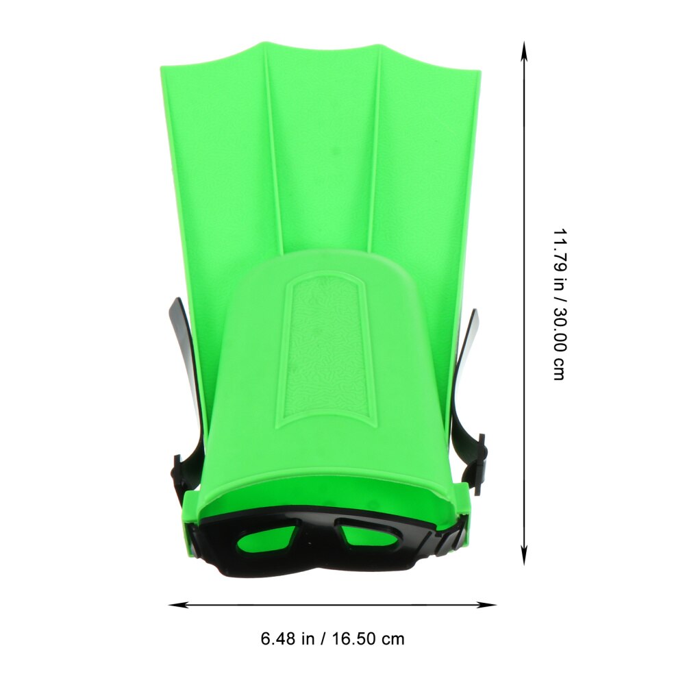 1 Pair Unisex Swim Fins Rubber Short Flippers Adul... – Grandado