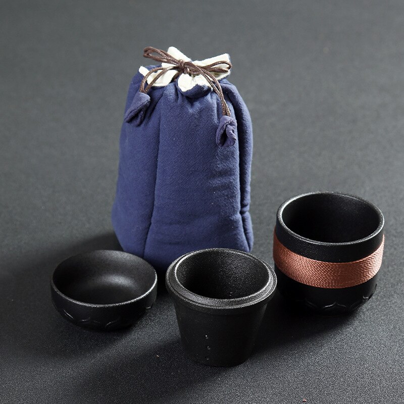 Portable Tea set include 1 Teapot 2 Teacups 1bag,B... – Grandado