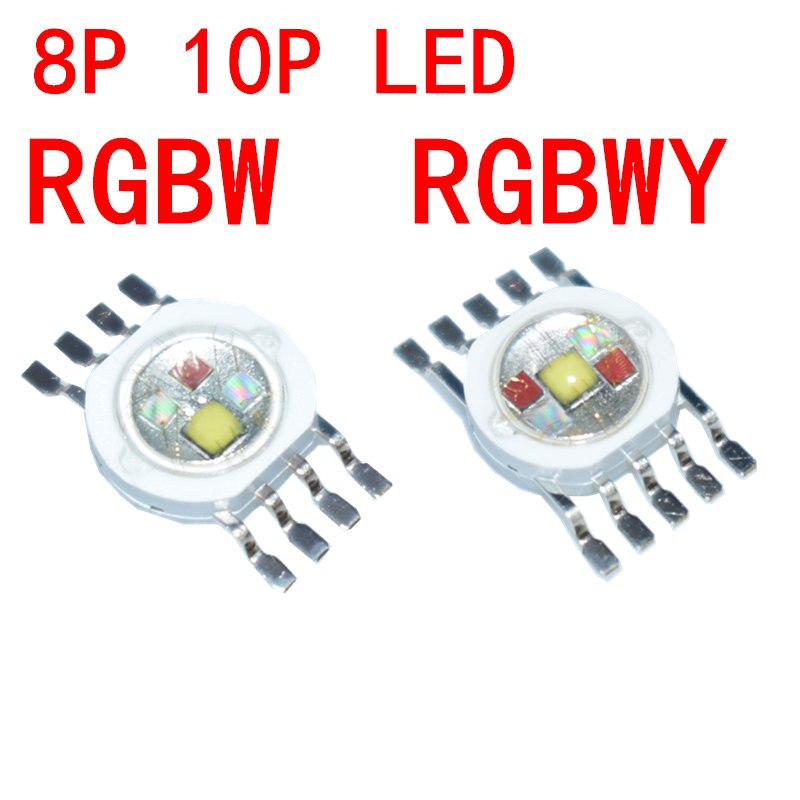 5Pcs 45MIL Rgbw Led Diode 8Pins 10Pinshigh Power L... – Vicedeal
