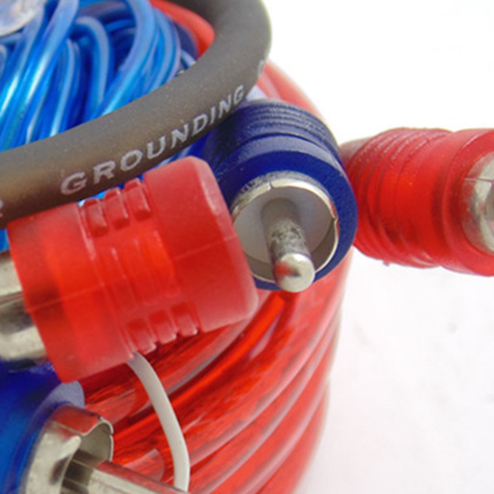 45cm Car Power Amplifier Car Speaker Woofer Cables... – Vicedeal