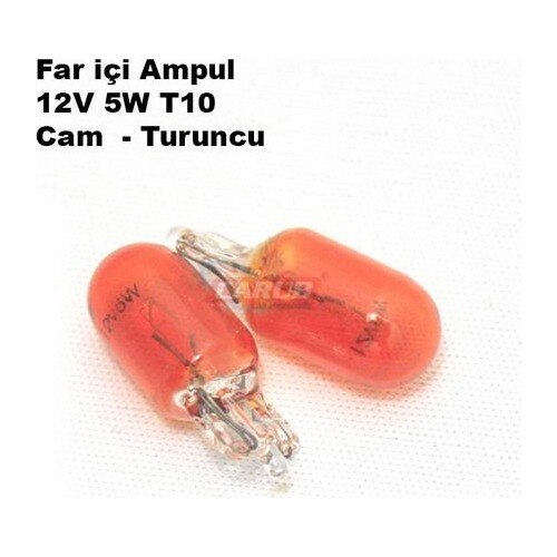 Carvonn-bombilla de 12V, 5W, T10 farici, cristal n... – Grandado