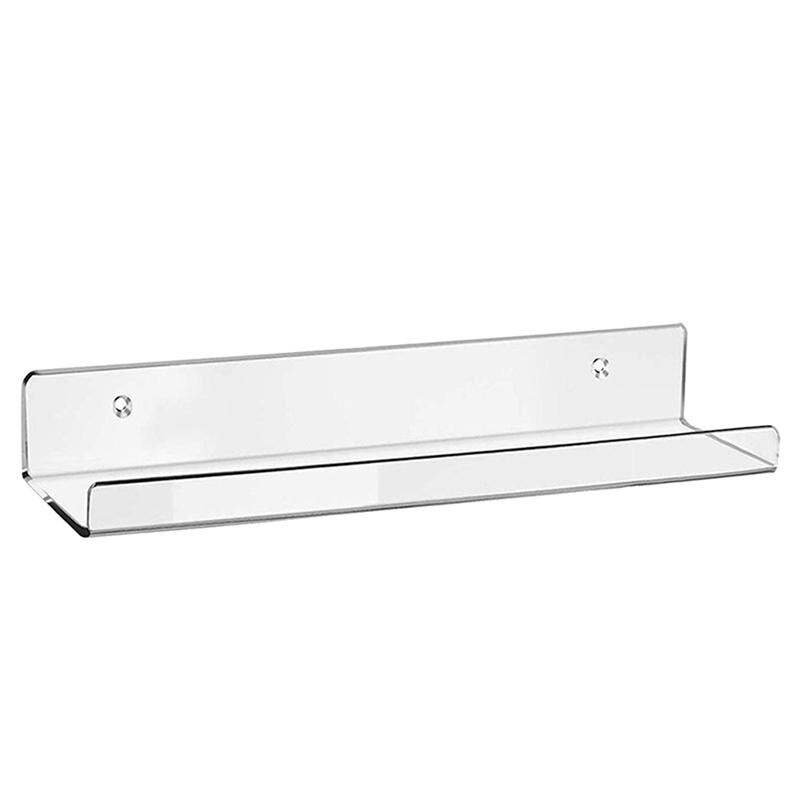 Flytende hyller akryl moderne vise oppbevaringshyl... – Grandado