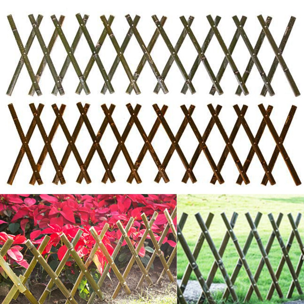 40x180cm Bamboo Fence Telescopic Expanding Barrier... – Grandado
