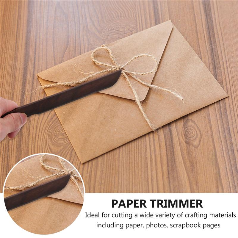 1Pc Wood Envelope Opener Paper Cutter Letter Opene... – Grandado