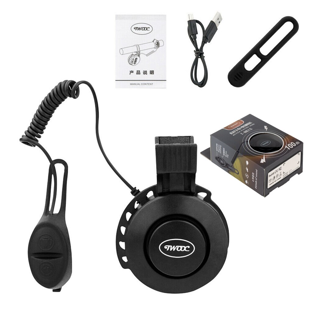 1Pcs Usb Oplaadbare Fiets Elektronische Bell Water... – Grandado