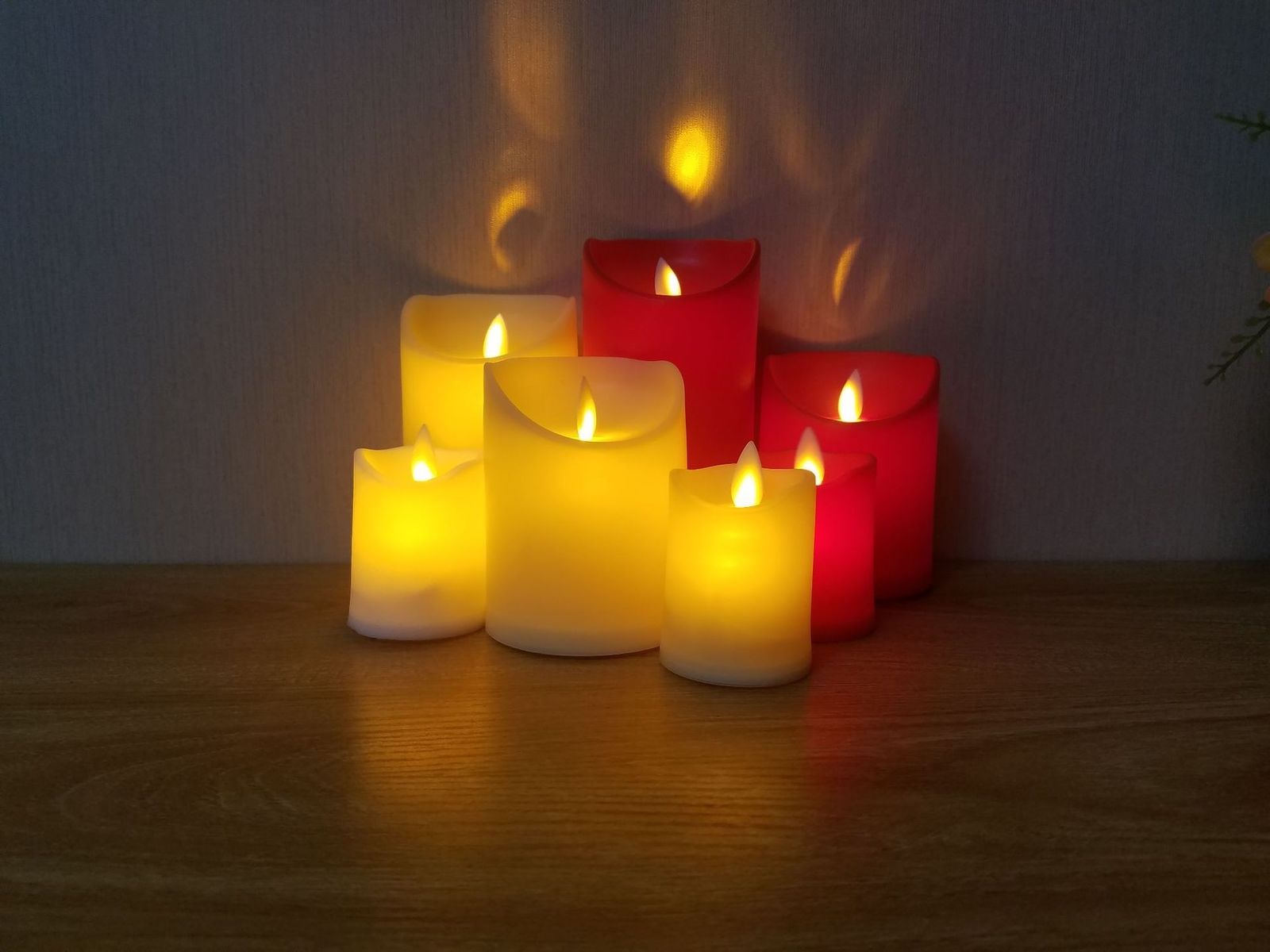 Newest Romantic Electronic LED Flameless Carve Swi... – Vicedeal