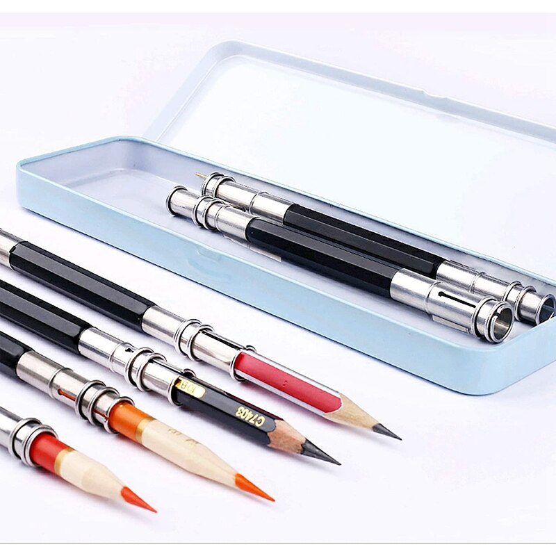 12Pcs Verstelbare Dual Head Potlood Extender Houde... – Grandado