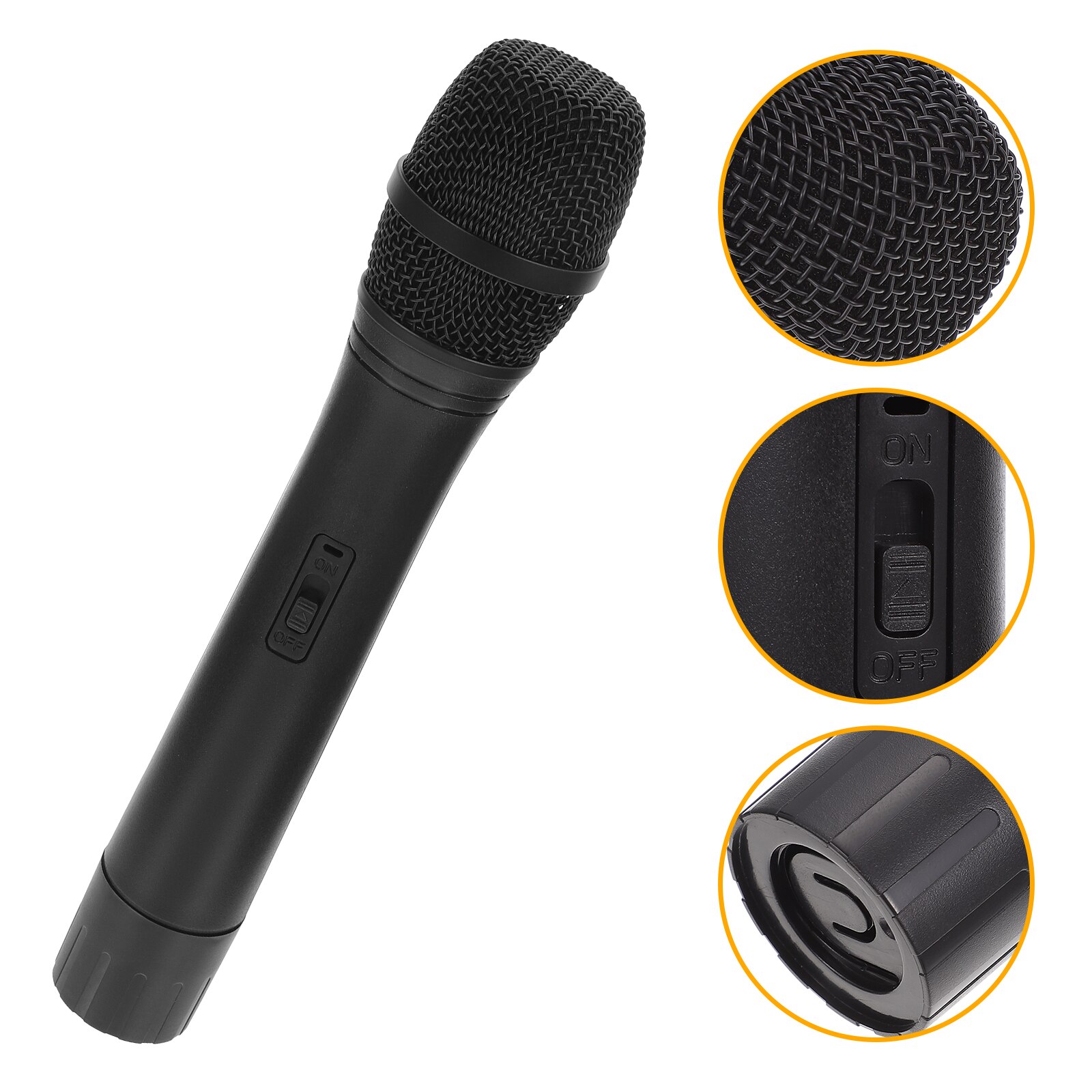 1Pc Simulation Microphone Photography Prop Pretend... – Grandado