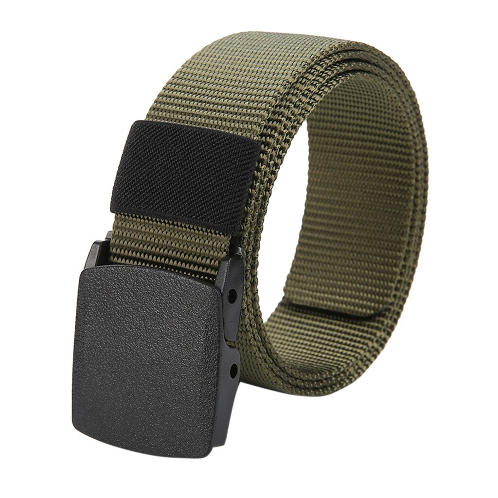 Plus Size Men's Belt Buckle Long Canvas Nylon Wais... – Vicedeal