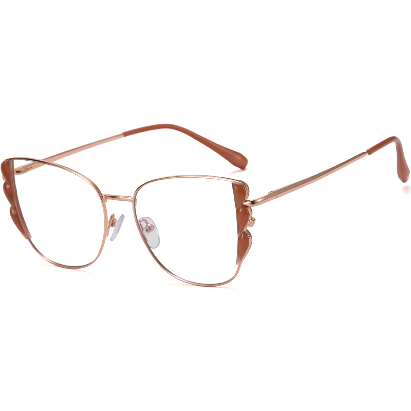 2022 Women Optical Glasses Frame with Recipe Alloy... – Grandado
