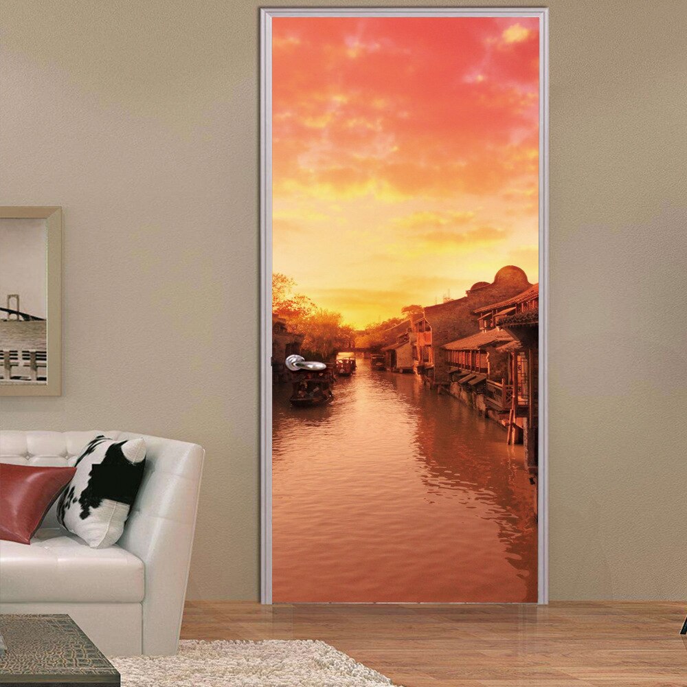 Sun DIY Door Sticker Decal Fridge Sticker Kitchen ... – Grandado