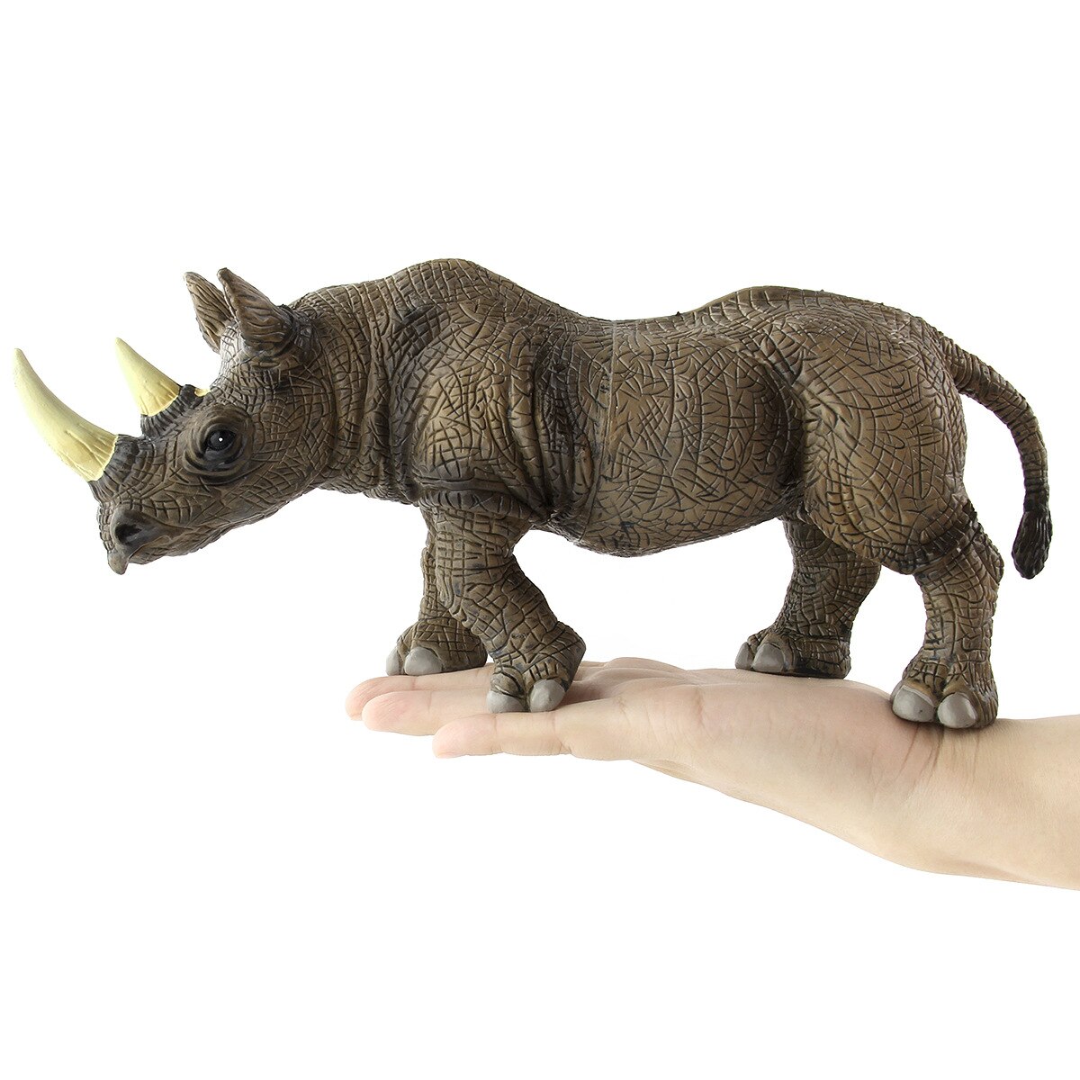 Rhino Wild Forest Animal Model Static Solid Animal... – Vicedeal
