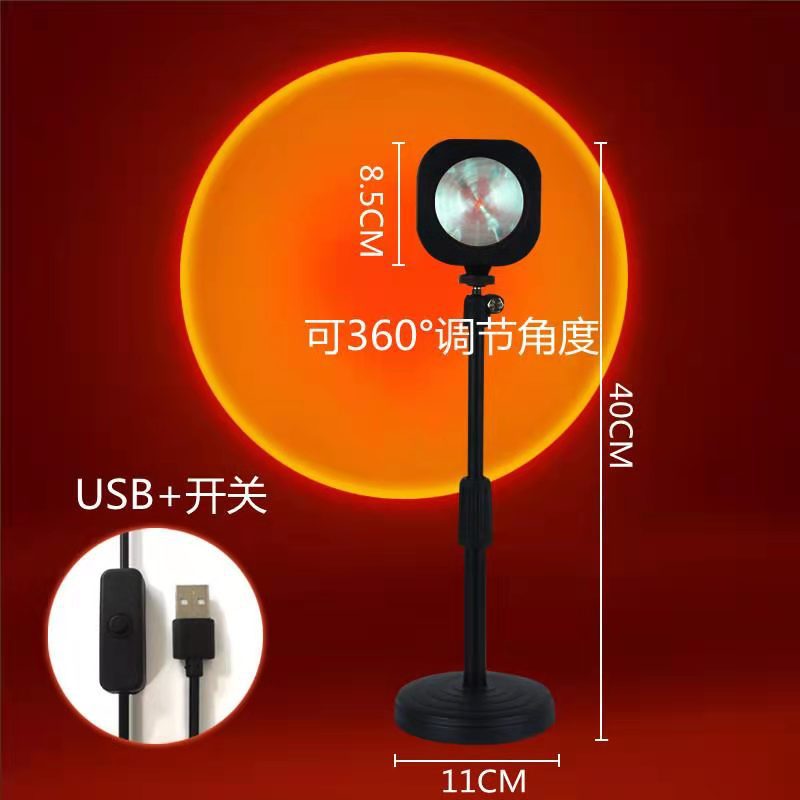 Sunset Light Selfie Atmosphere Light Bedroom Mini ... – Grandado