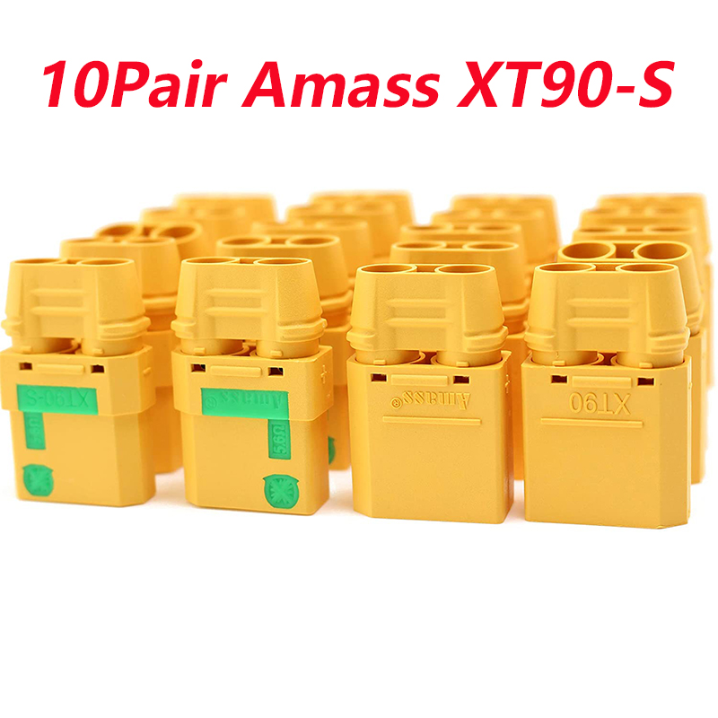 10 Pairs Amass XT90S XT90-S XT90 Connector Anti-Sp... – Grandado