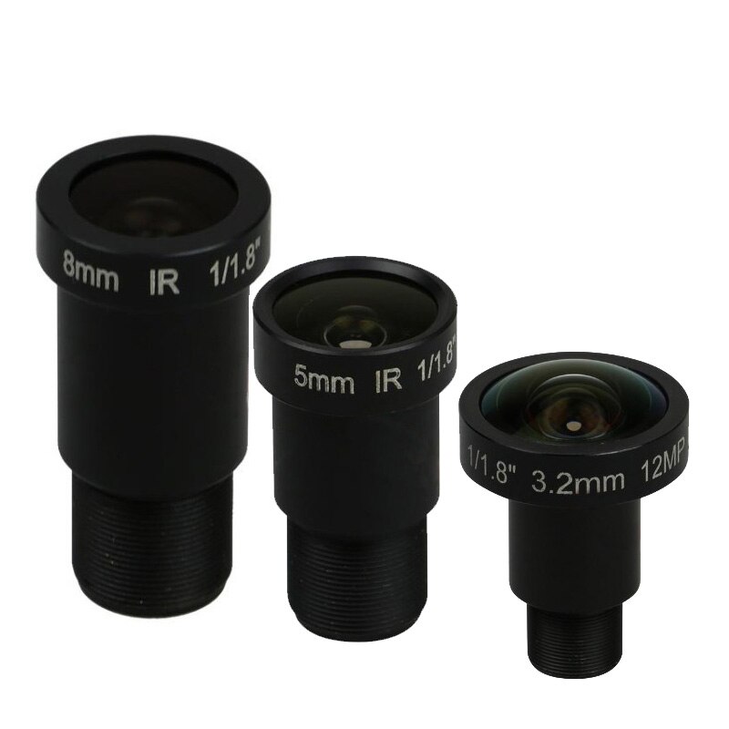 12MP 4K 3.2mm 5mm 8mm Camera Lens Fixed M12 For IP... – Vicedeal