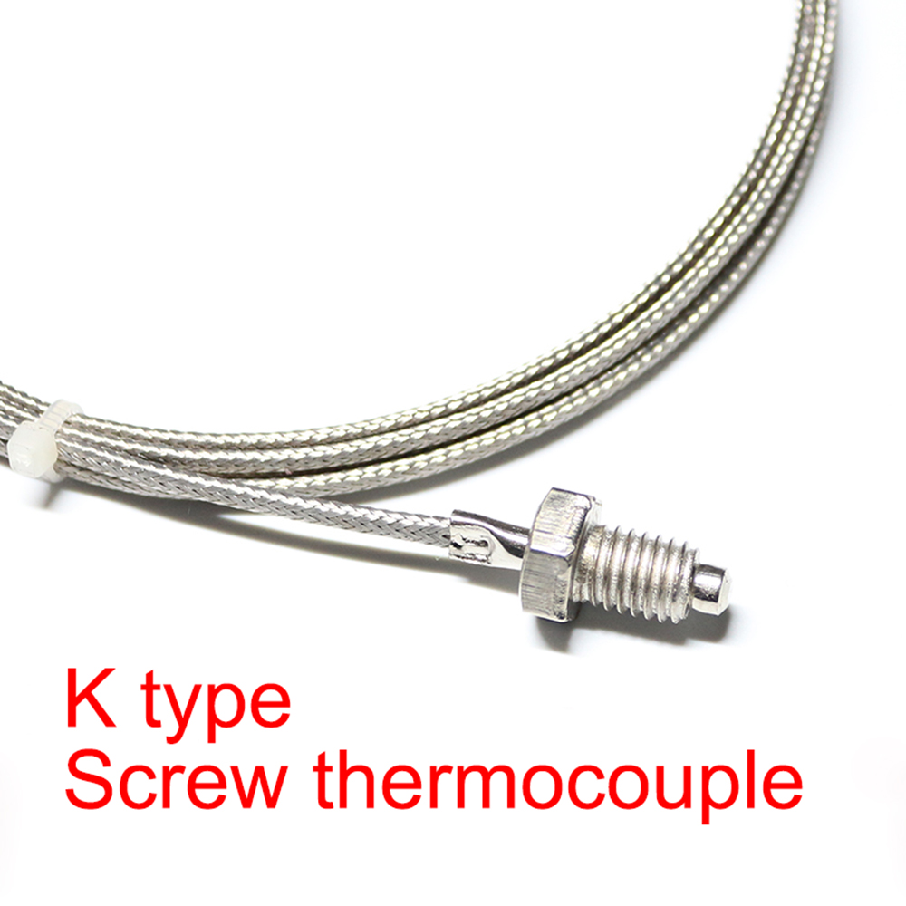K type E type M6 screw type thermocouple M8 thread... – Vicedeal