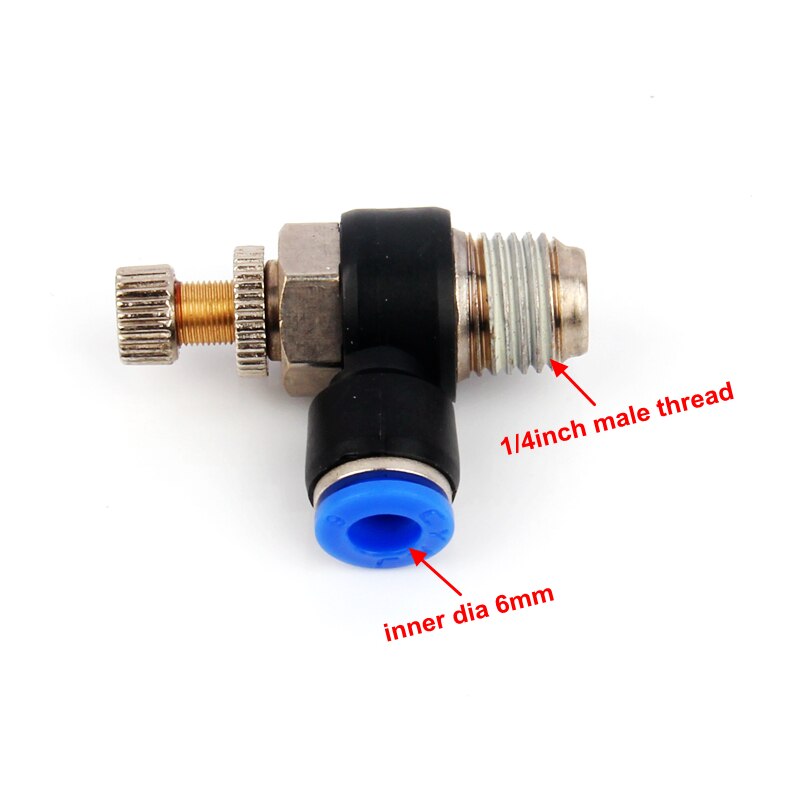 20pcs 1/4 Inch Male Thread Pneumatic Throttle Valv... – Grandado