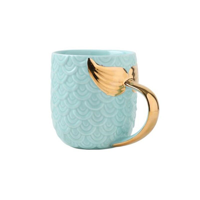 400ml Mermaid Ceramics Mug Coffee Mug Ceramics Cof... – Grandado