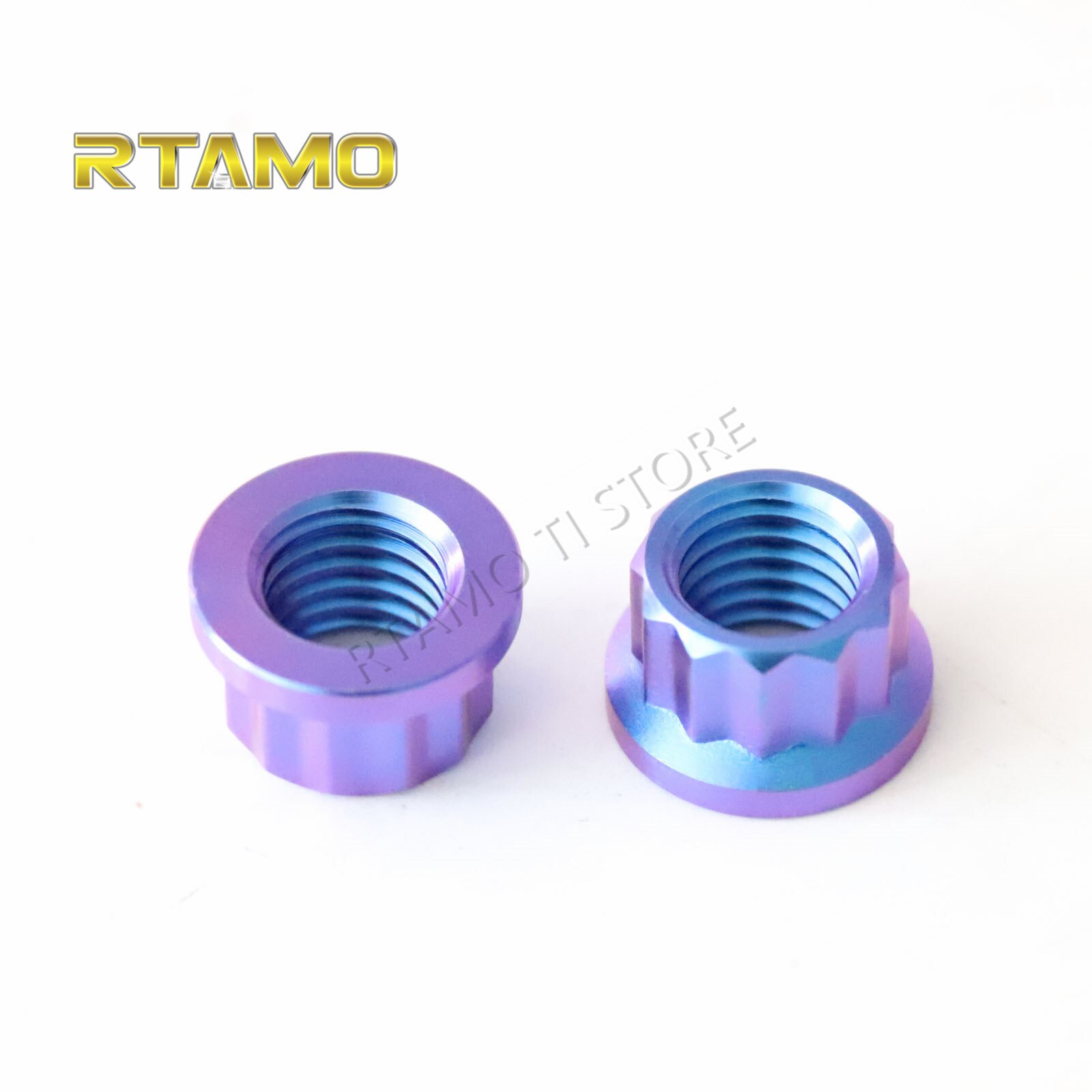 Titanium Flanged Bi-Hex Nut M10x1.25P /M12X1.75P N... – Vicedeal
