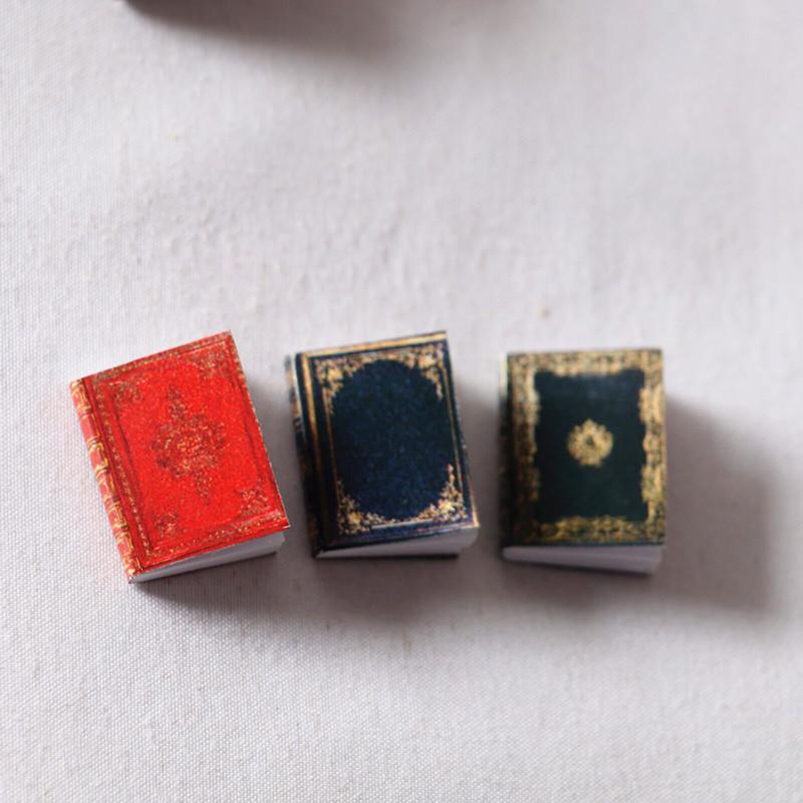 Handmade 1/6 1:12 scale mini dollhouse paper book ... – Grandado