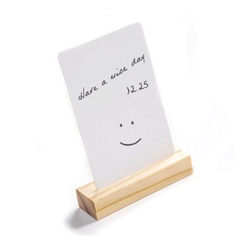 6/10Pcs DIY Wooden Photo Stand Business Card Pictu... – Vicedeal