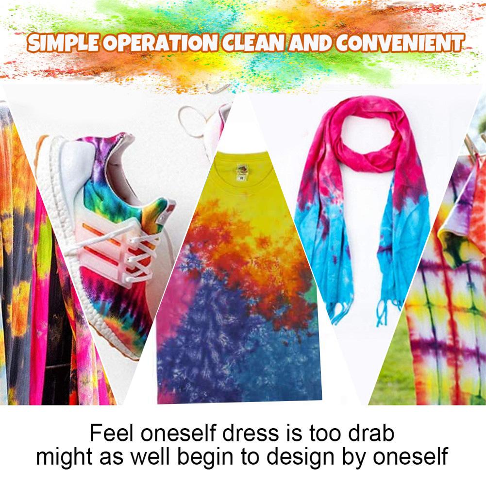 3/12/24 Colors Tie Dye Kit Non-toxic DIY Garment G... – Grandado